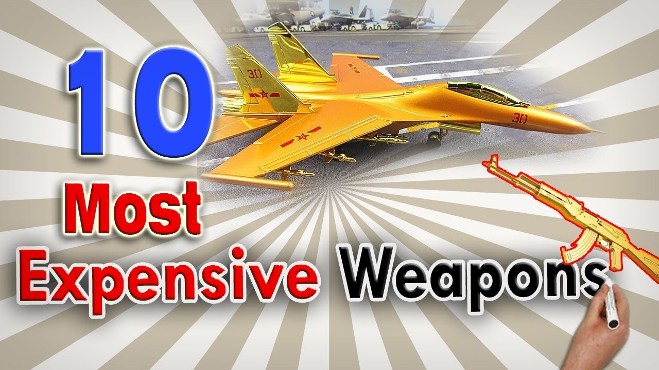 10 Most Expensive Weapons - YouTube