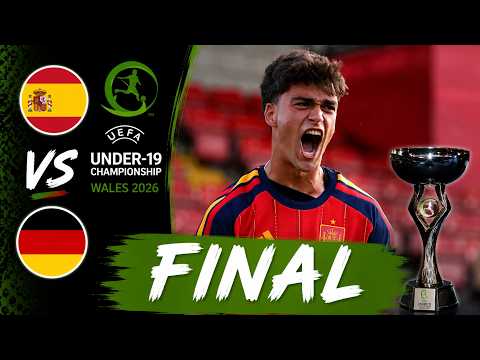 Spain U19 vs Germany U19 | UEFA Under-19 Championship 2026 Final Highlights 🏆