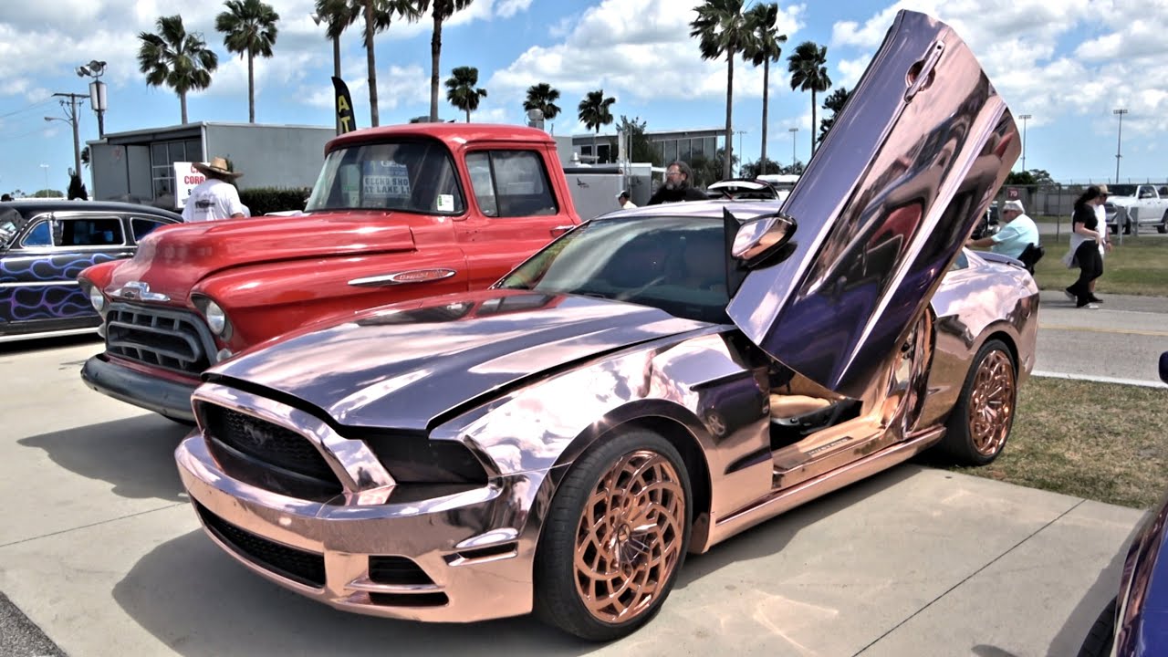 Spring Daytona Turkey Run 2023 Car Show - YouTube