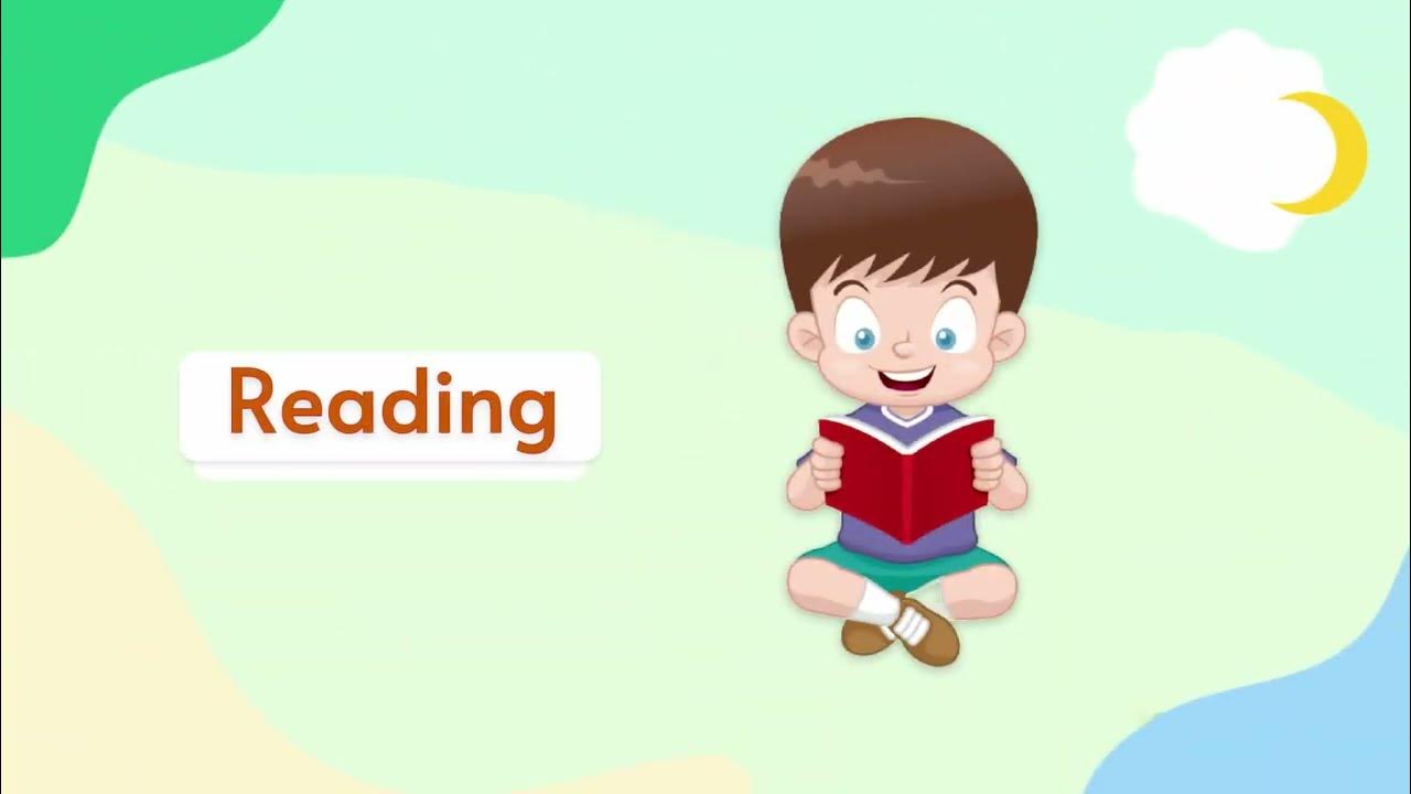 Action Words | Action Verbs | Action Words for Kids | Eating, Dancing ...