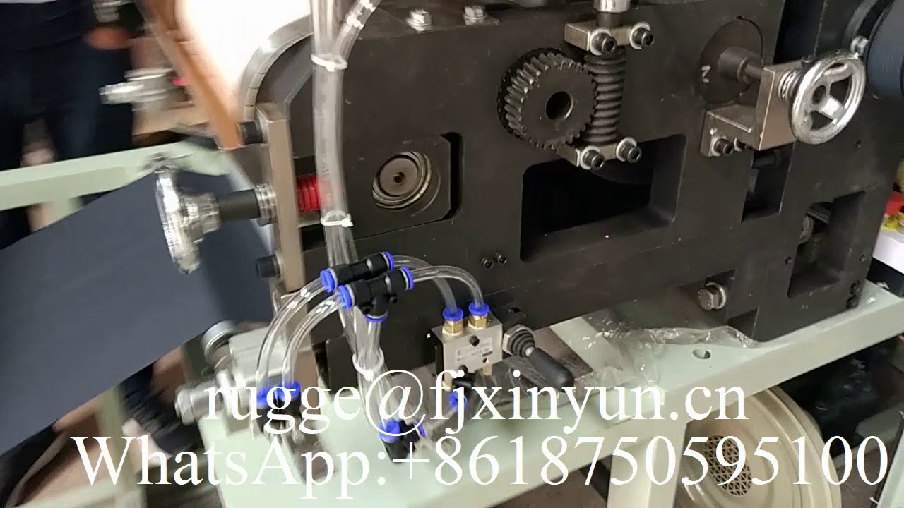 Automatic folding Airlaid paper making machine - YouTube