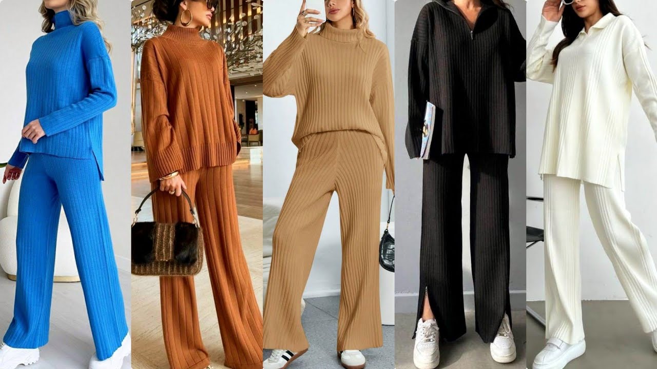 Cozy Chic Sweater Cord Set Dress - Effortless Comfort & Style - YouTube