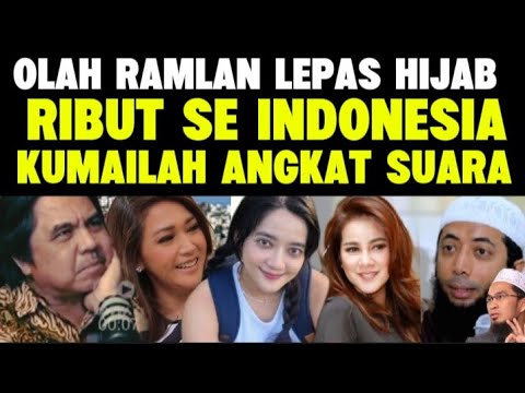 Indonesia Ribut!! Artis olah Ramlan lepas hijab,kumaila angkat suara ...