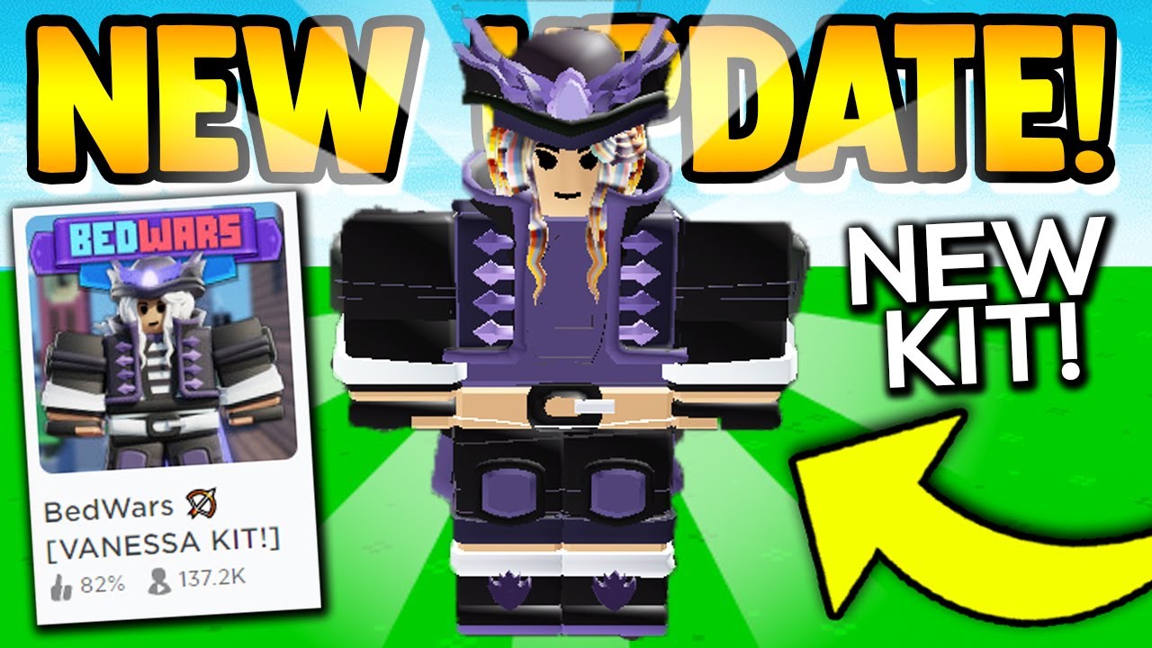 *NEW* VANESSA KIT!! (new update) | Bedwars ROBLOX - YouTube