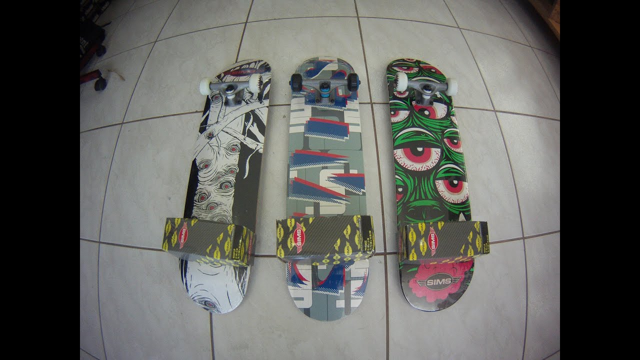 Skateboard Completo Iniciante da Sims skateboards - YouTube