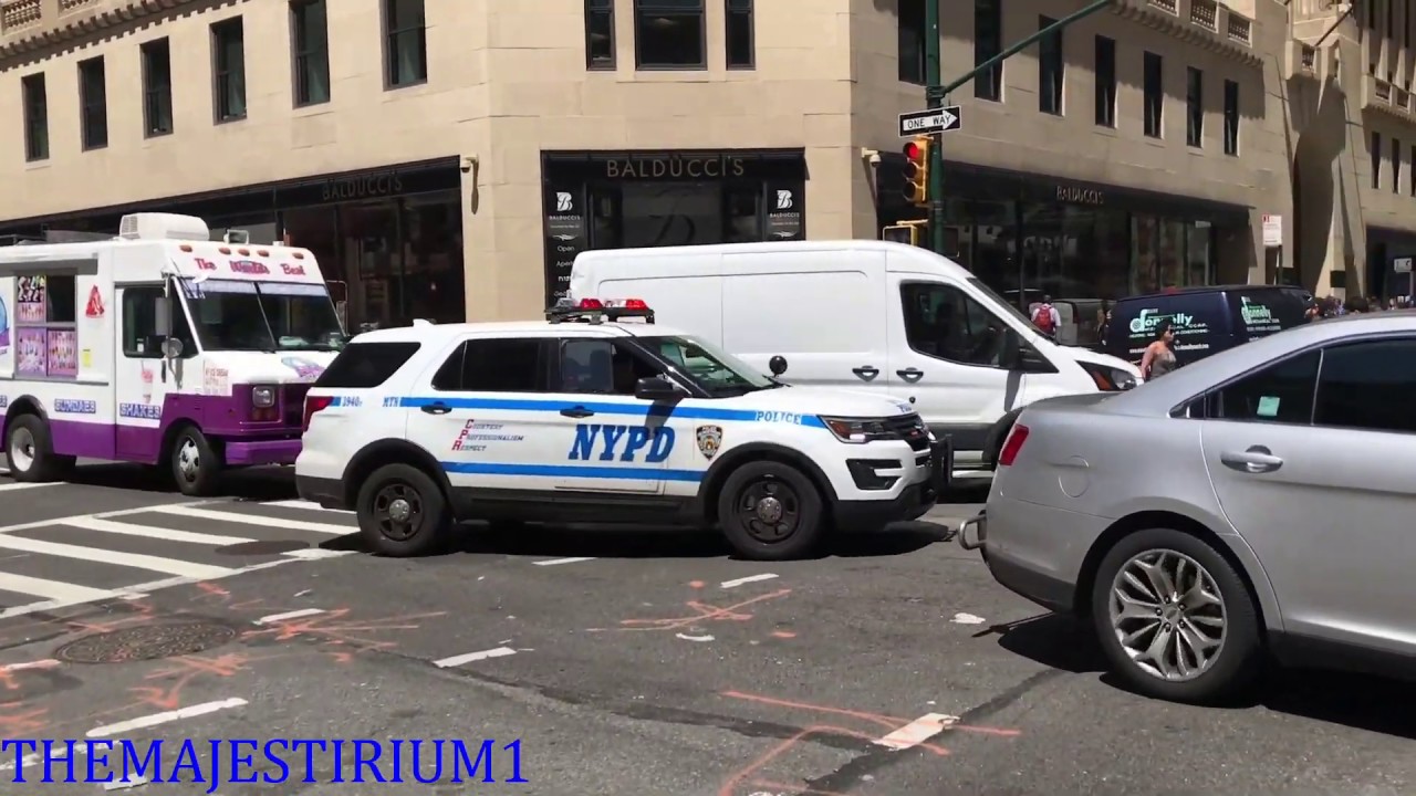 COMPILATION OF NYPD POLICE UNITS RESPONDING IN VARIOUS NEIGHBORHOODS OF ...