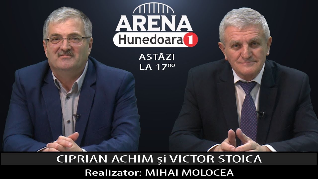 „ARENA HUNEDOARA1”, cu Mihai MOLOCEA, la HUNEDOARA 1 TV, Invitați ...