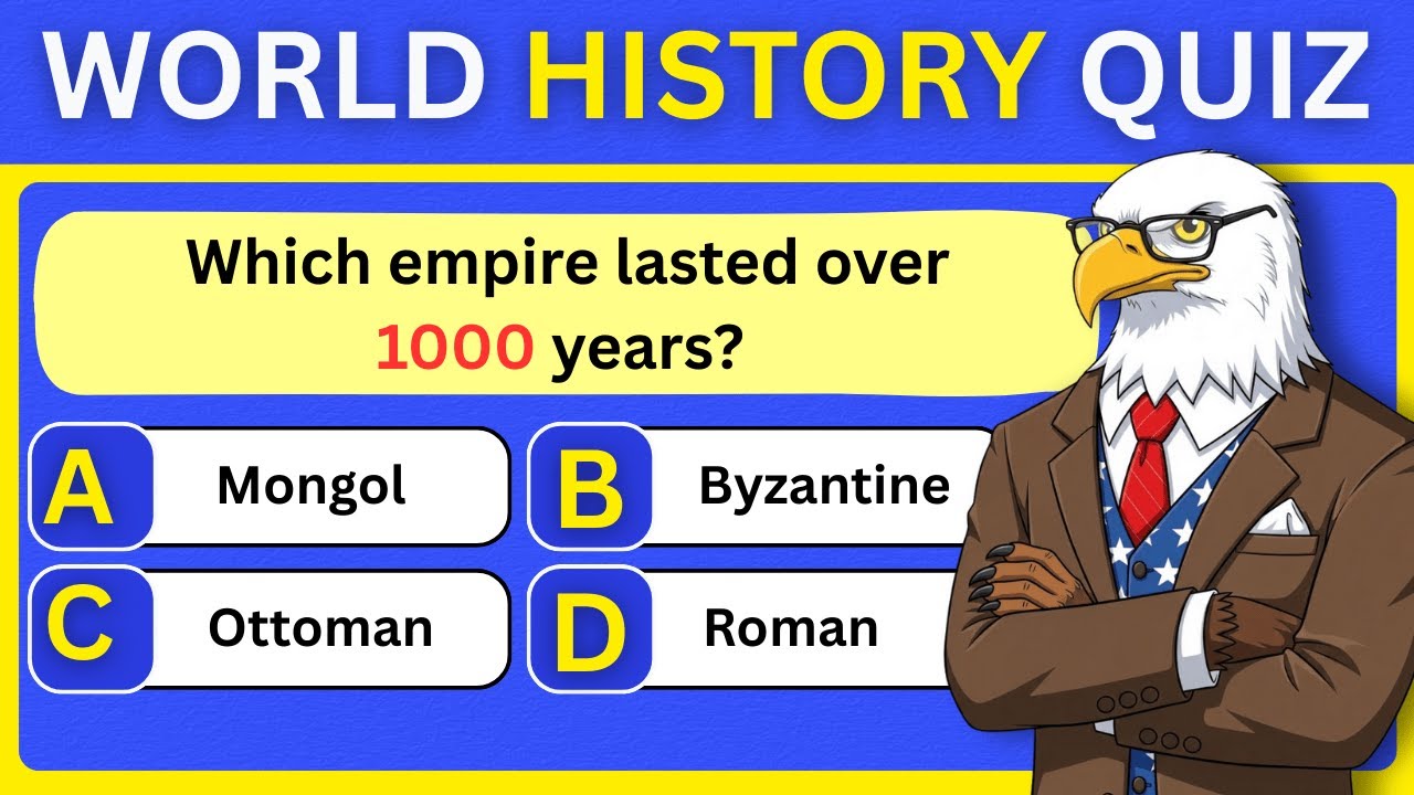 99.9% Fail This | 50 World History Quiz Questions Only the Top 0.1% ...