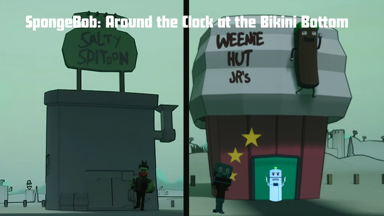 THE SALTY SPITOON AND WEENY HUT JR?! - AROUND THE CLOCK AT THE BIKINI ...