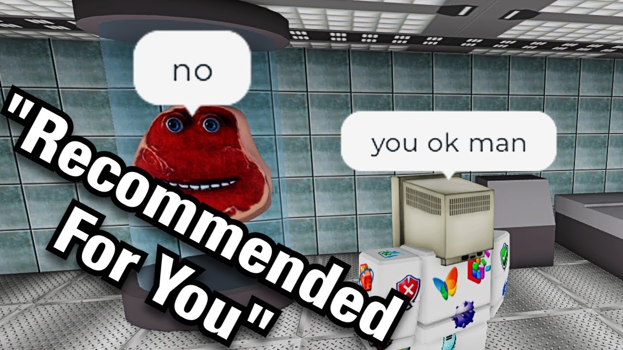 Roblox's 'Recommended For You' Section - YouTube