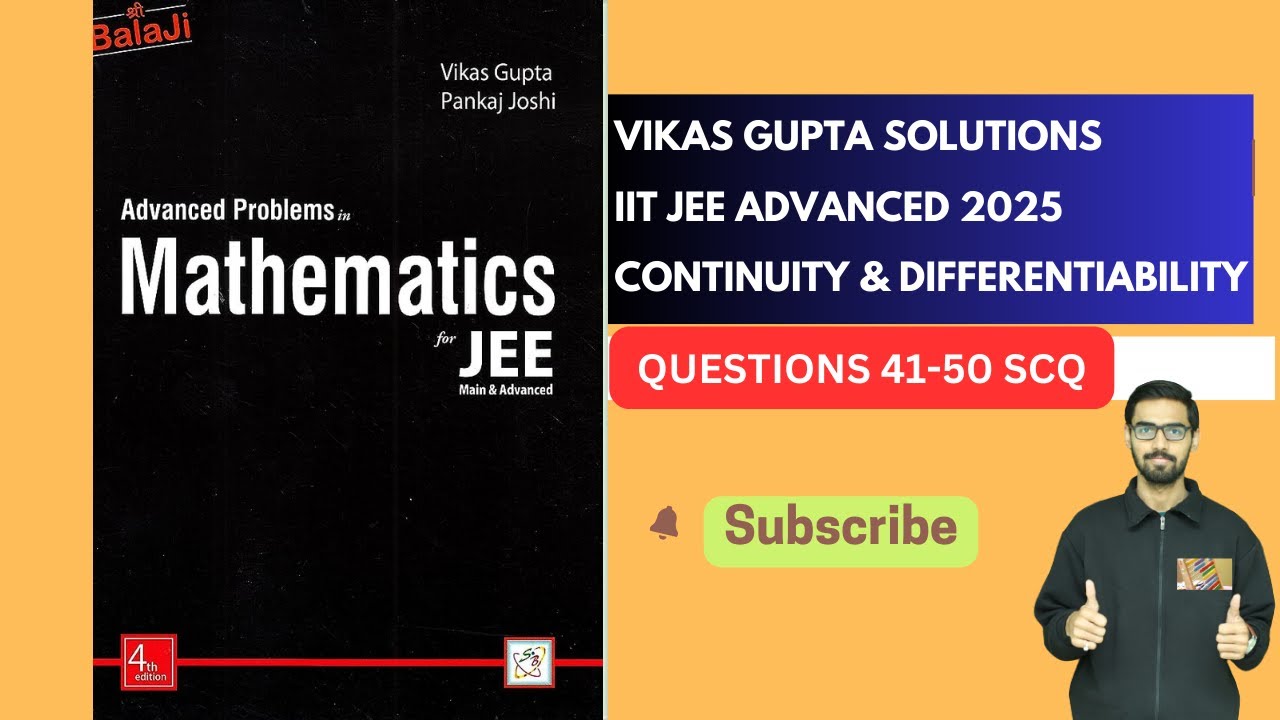 JEE Advanced: Vikas Gupta Black Book Solutions | LCD Q41-Q50 ...