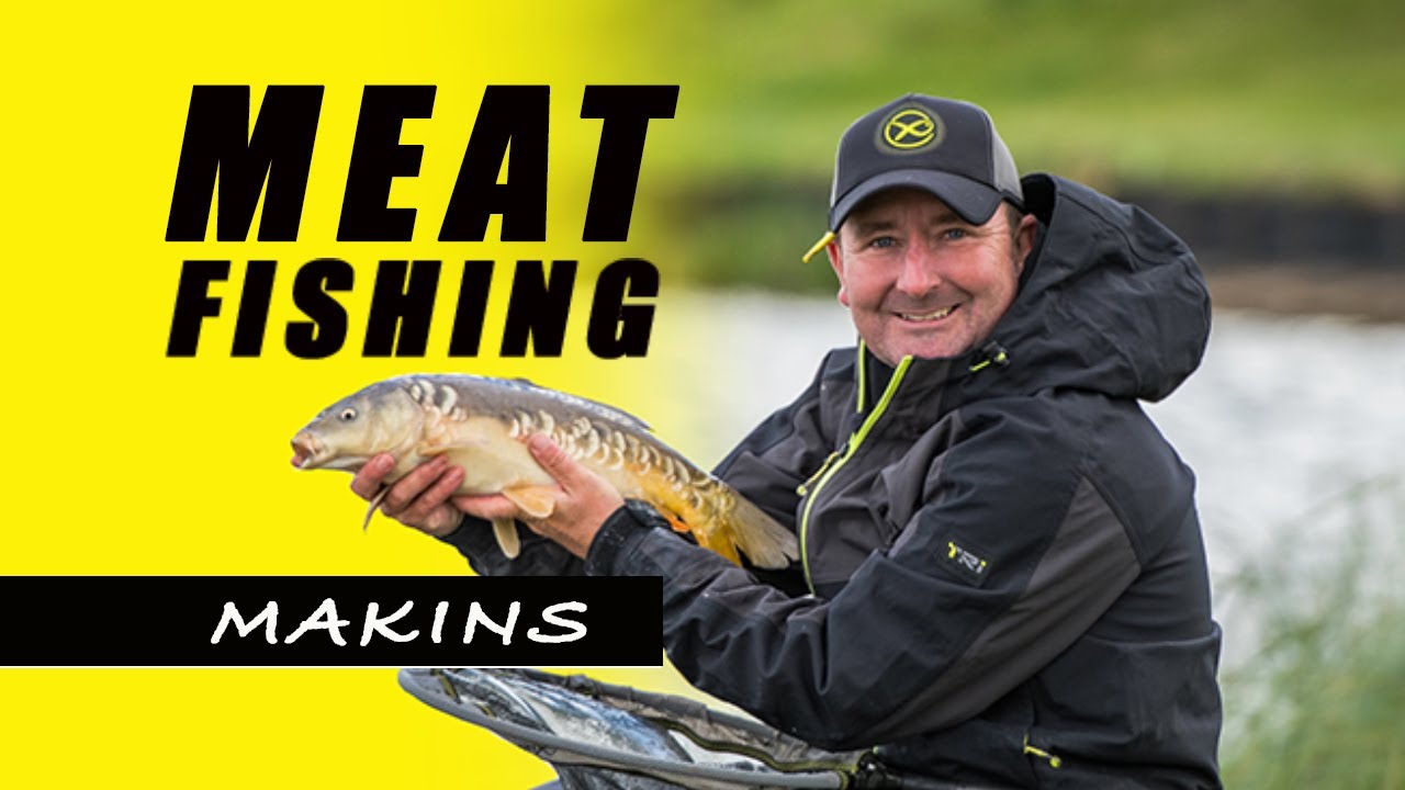 Fishing for Carp with MEAT! Makins Fishery - YouTube