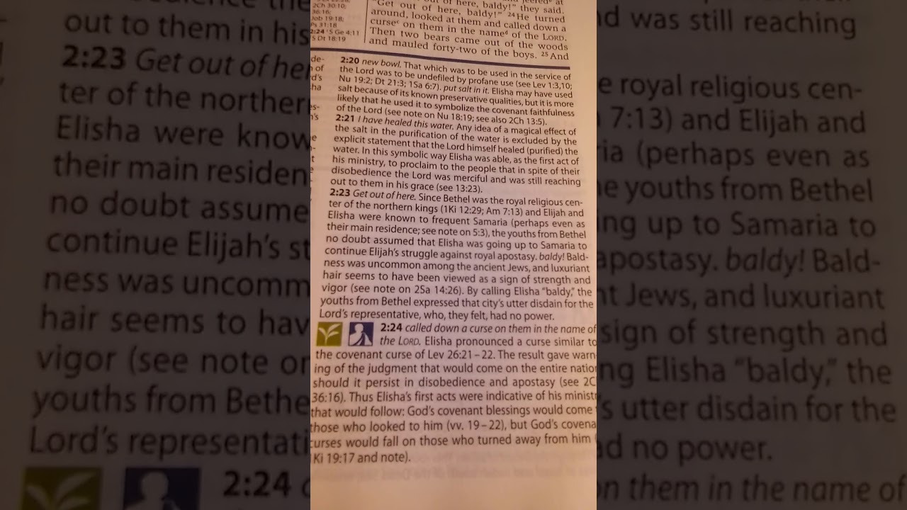 2 Kings 2 23 25 What Does It Mean YouTube