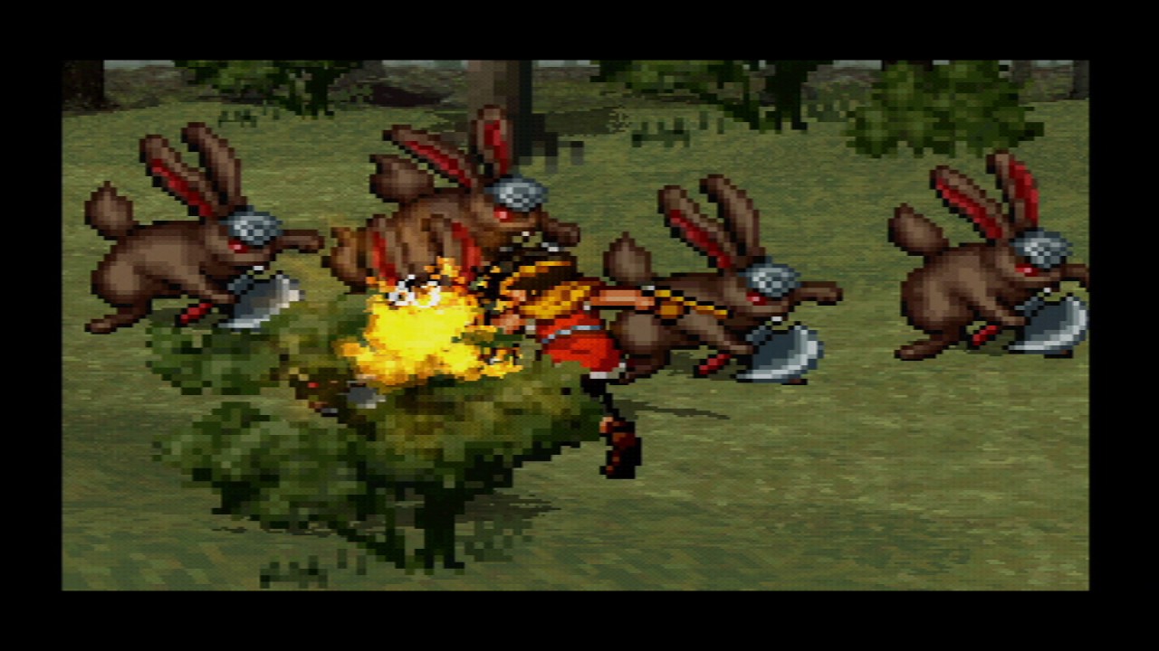 Suikoden 2 Riou Solo Walkthrough Part 35 Fire Sealing Rune - YouTube