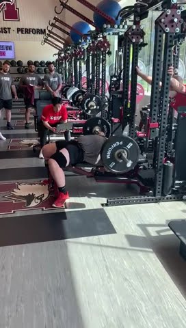 2024 CFL DL Draft Prospect - Mitchell Price - 38 Bench Press Reps (East ...