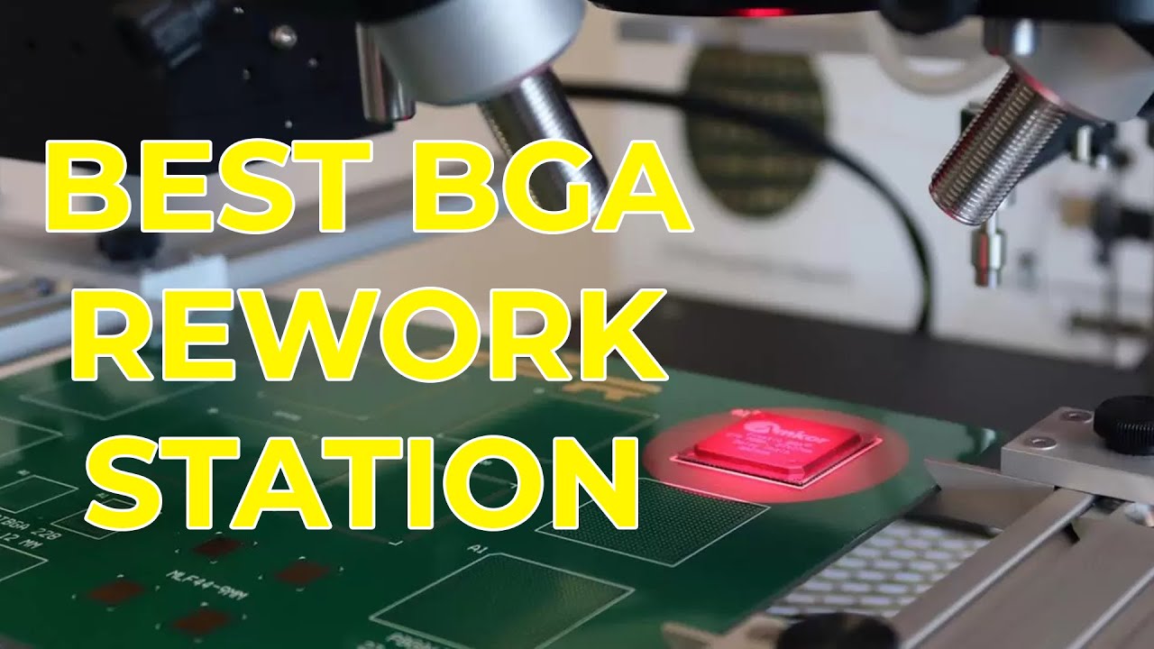 BEST BGA REWORK STATION - PDR FOCUSED IR - VISIBLE HEAT - YouTube