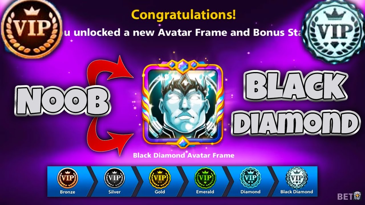 From NOOB To BLACK DIAMOND VIP ($700+) (FREE VIP CUE) 8 Ball Pool - YouTube