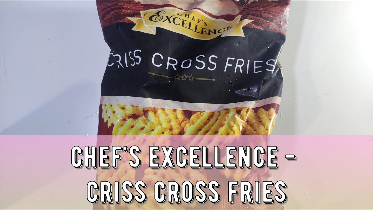 Chef's Excellence - Criss Cross Fries (Cross fried potato) - YouTube