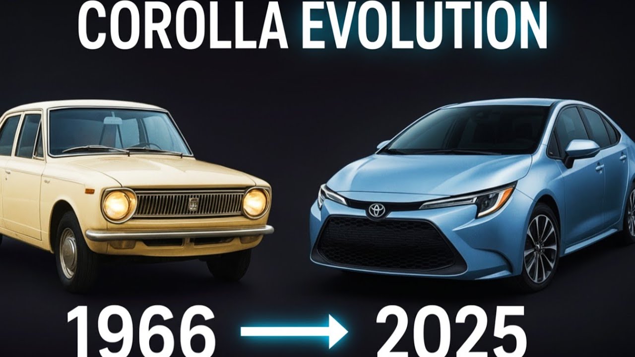 Toyota Corolla Evolution 1966–2025 | Every Generation Explained (Full ...