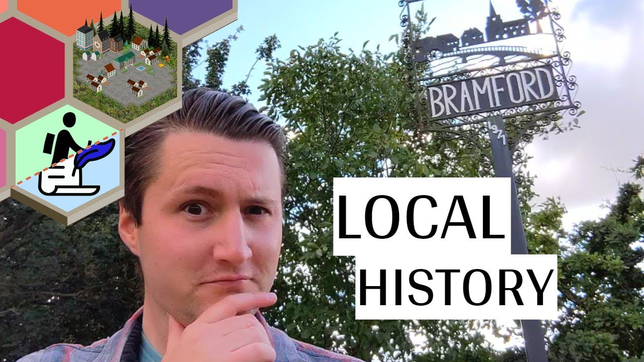 Exploring the local HISTORY of BRAMFORD (Suffolk, England) - YouTube