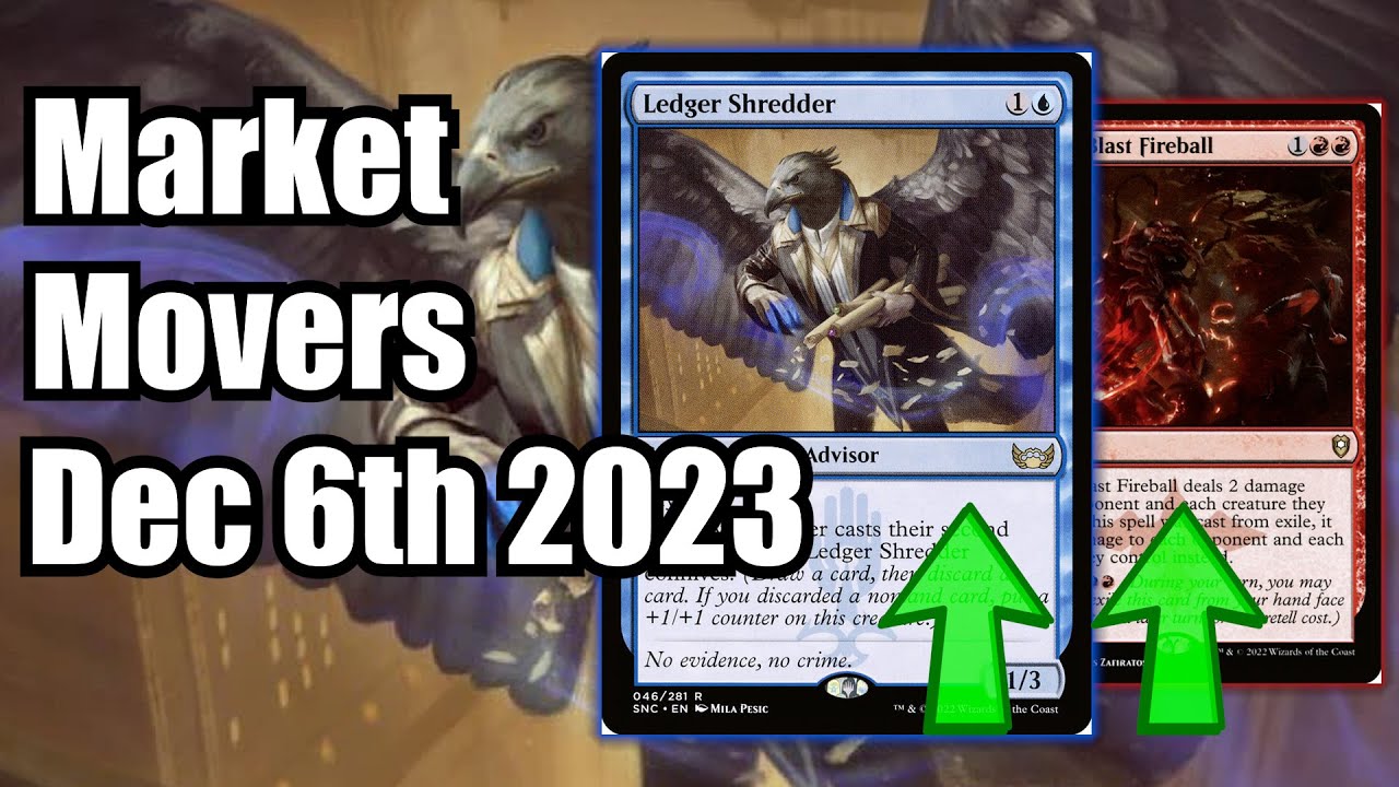 MTG Market Movers - Dec 6th 2023 - Ledger Shredder Moves Up As Pioneer ...