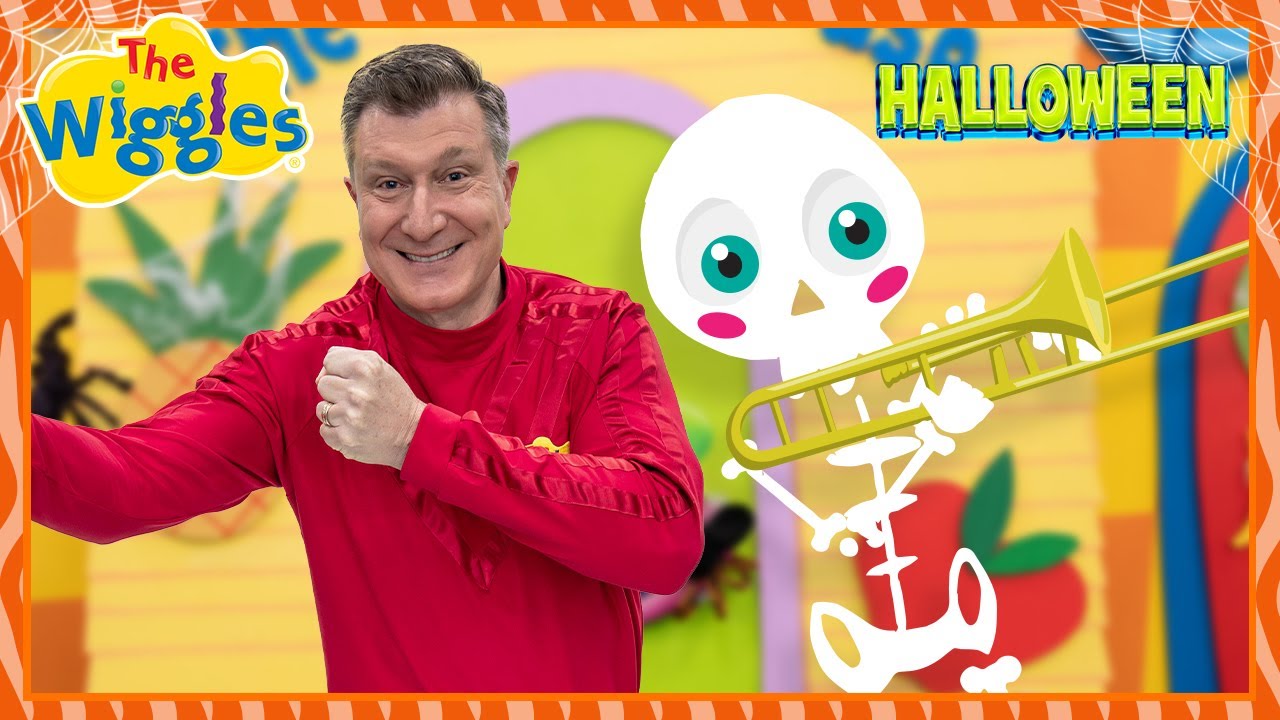 Do the Skeleton Scat! 🕺💃 Kids Halloween Party Song 🎶🎃 The Wiggles - YouTube