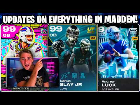 UPDATES ON EVERYTHING IN MADDEN 26! ALL STAR ATHLETE LEAKS! DARIUS SLAY CAREER TRIBUTE  + MORE!