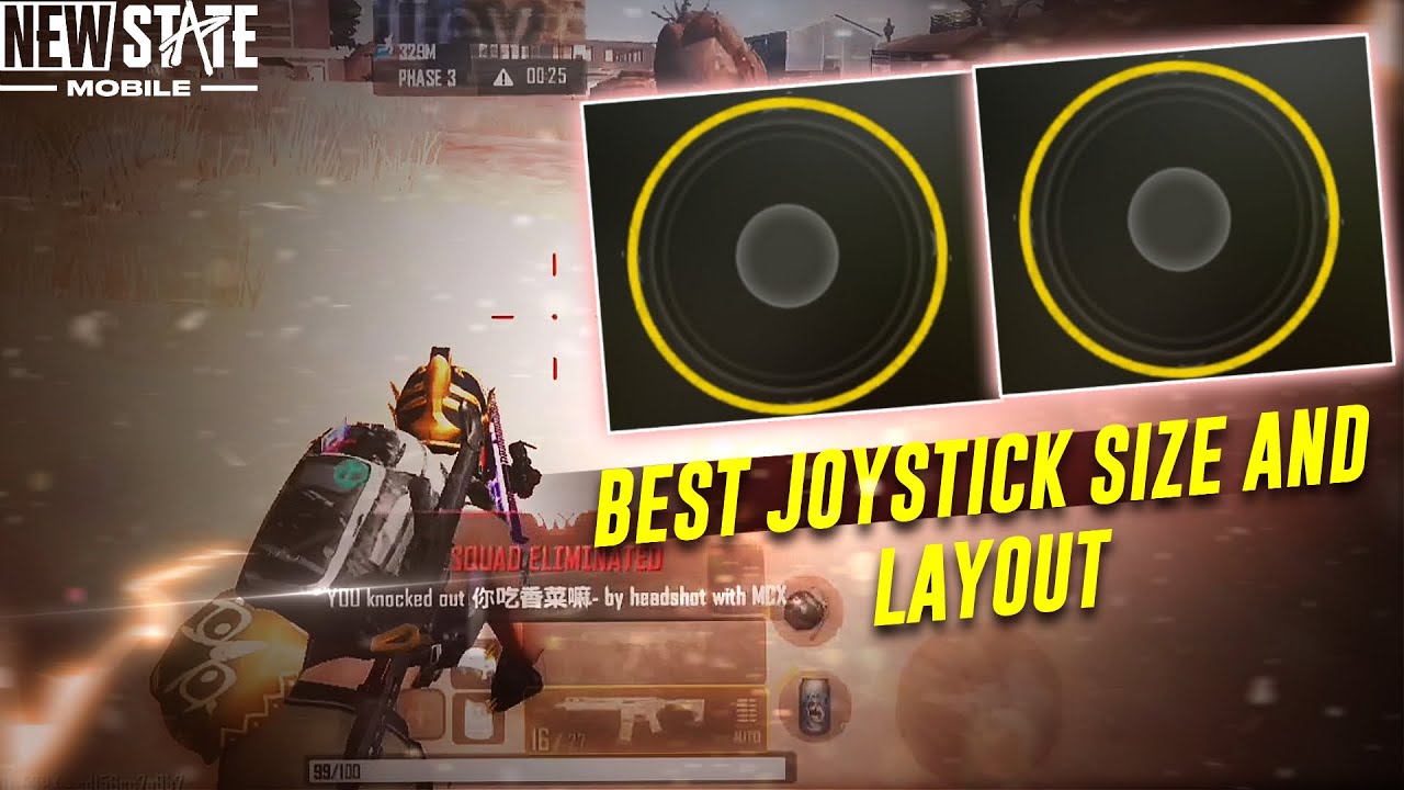 BEST JOYSTICK 🕹️ SIZE + FIVE FINGER CONTROL LAYOUT FOR FASTEST MOMENT 🤯 ...