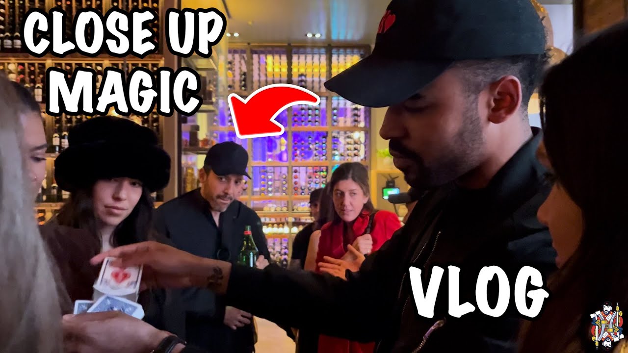 MAGIC in Vegas Pt. 4 (Vlog) ft. David Blaine | George Stanton Magic - YouTube