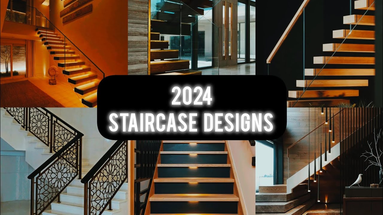 Modern Home Stair Designs 2024 | Latest Stairs #newspaceinterior #stair ...