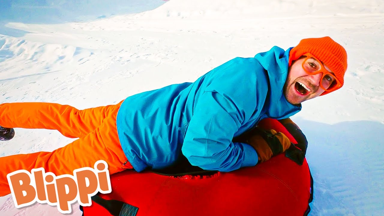Playing in the Snow | Sing With Blippi | Blippi | Kids Songs | Moonbug ...