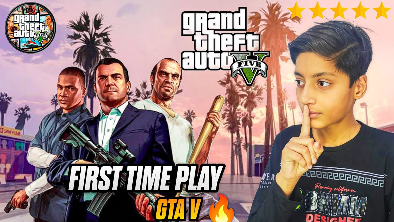GTA 5 STORY MOOD GAMEPLAY | GTA ONLINE | FIRST TIME PLAY GTA V 🔥 ...