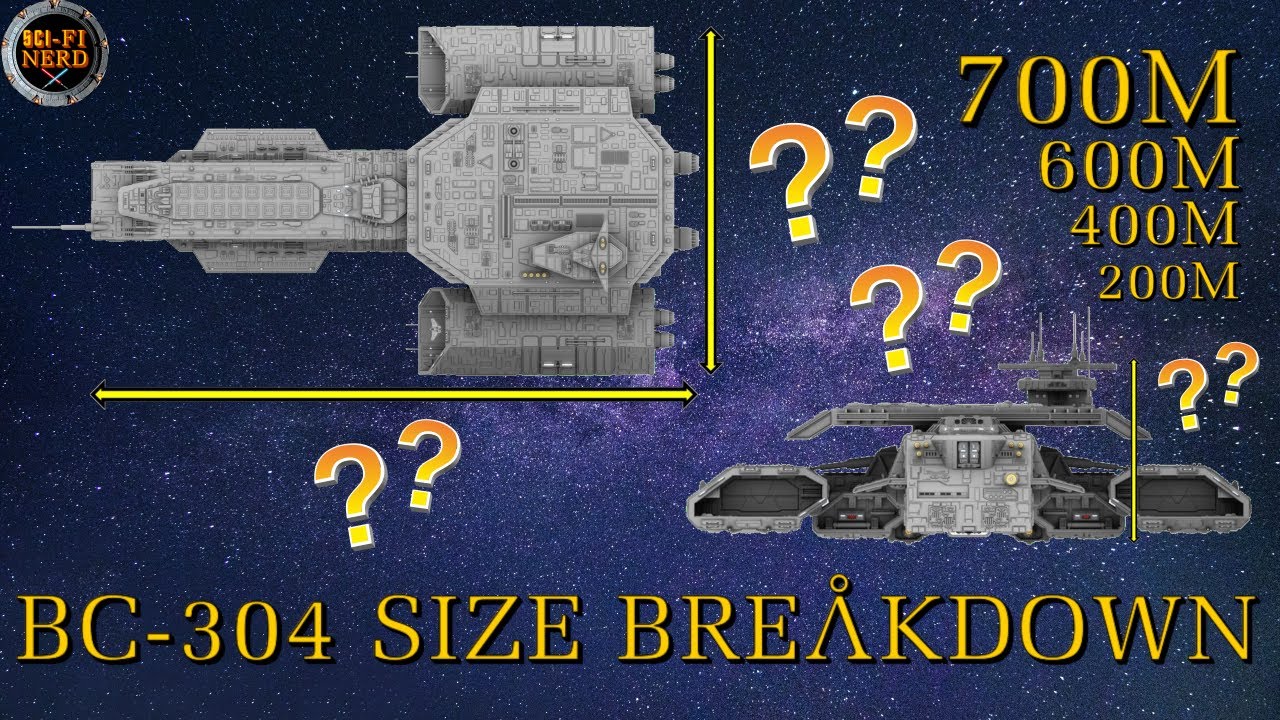 BC 304 Size Breakdown Stargate - YouTube