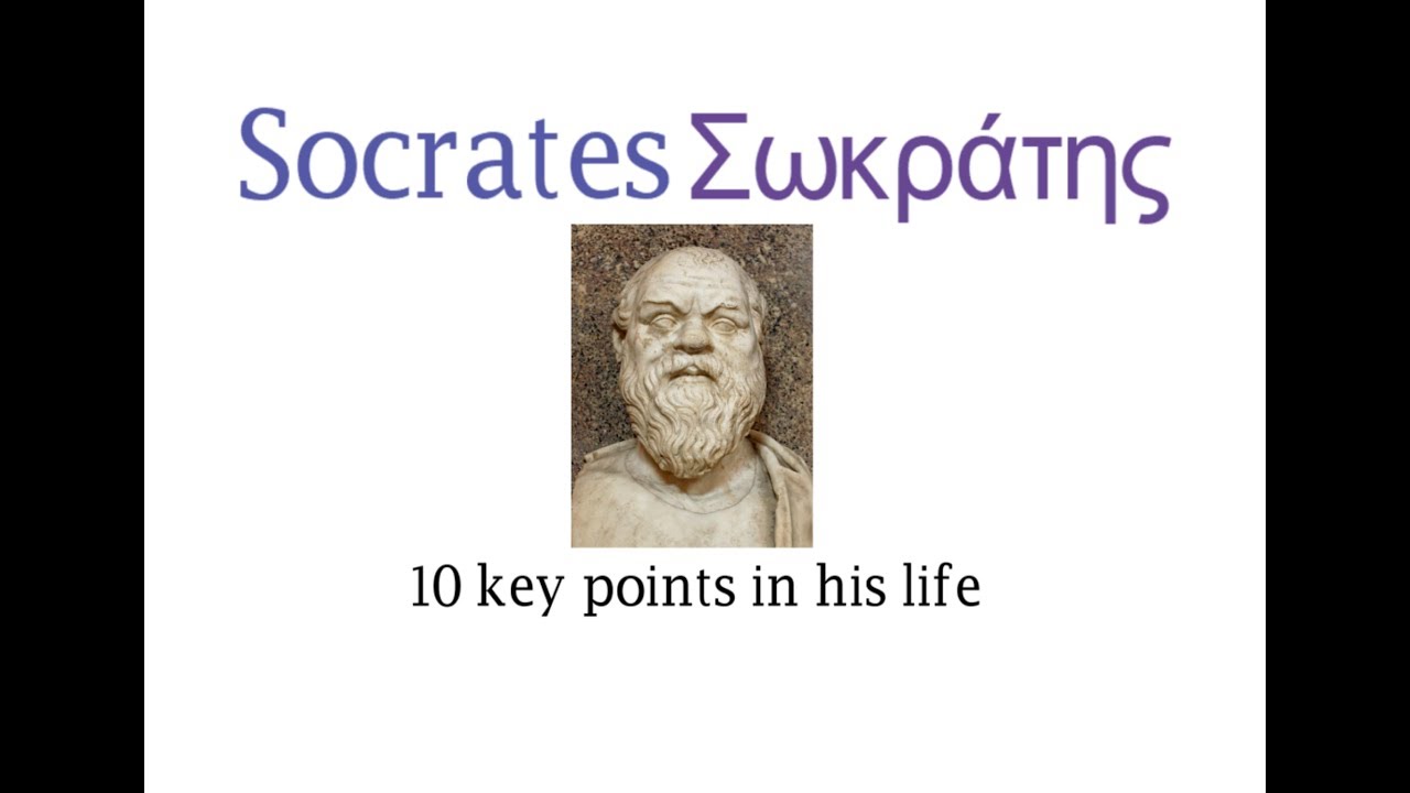 Socrates: 10 key points in his life - YouTube