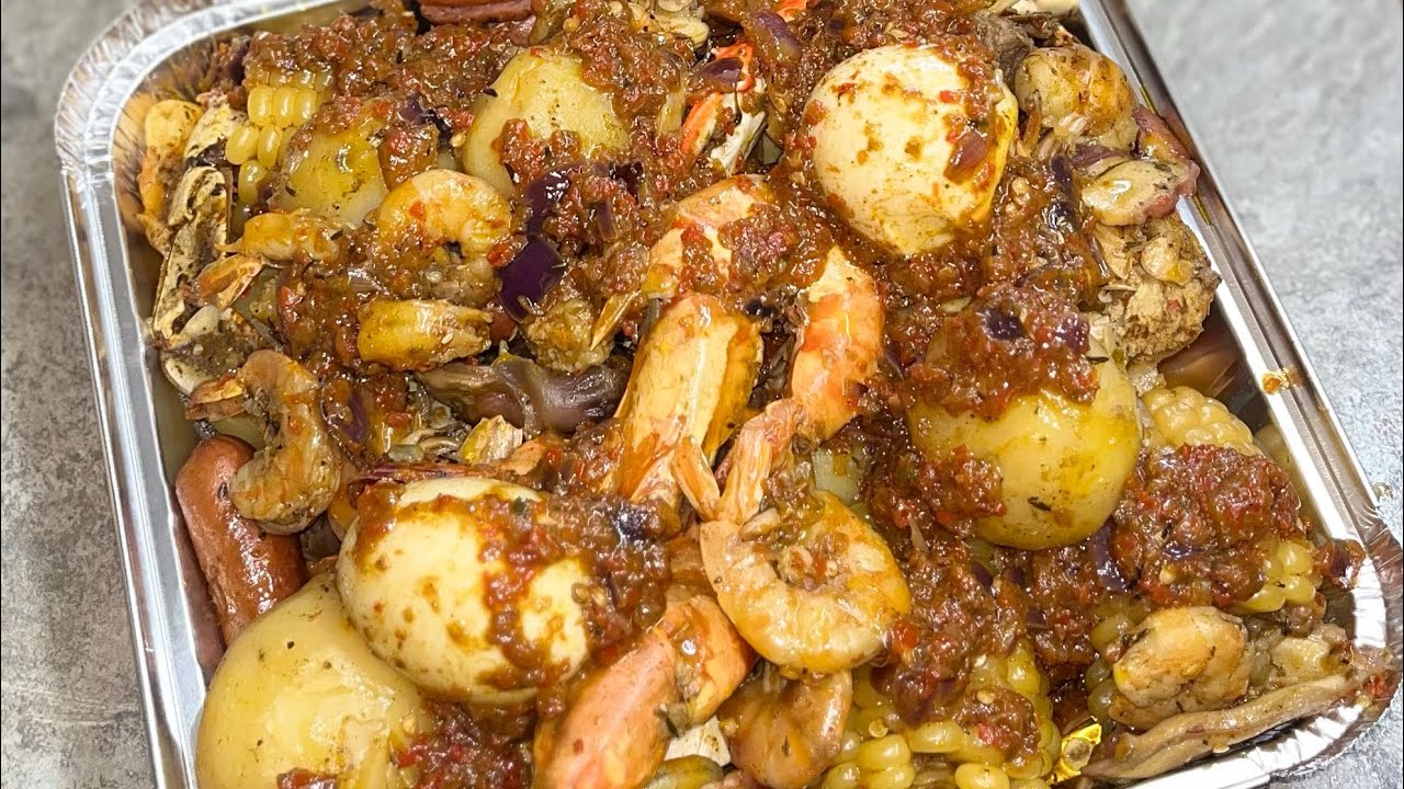 Nigerian Sea food boil. - YouTube