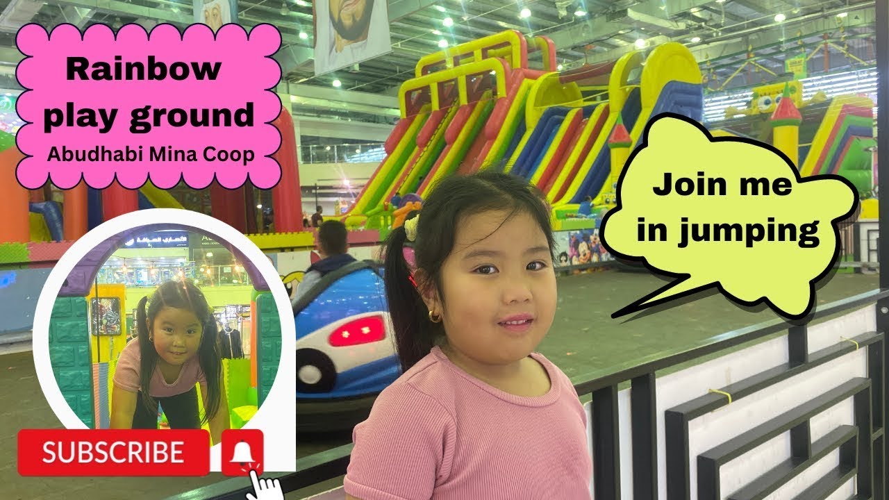 COOP Center Mina Abu Dhabi | Fun | Rainbow Playground - YouTube