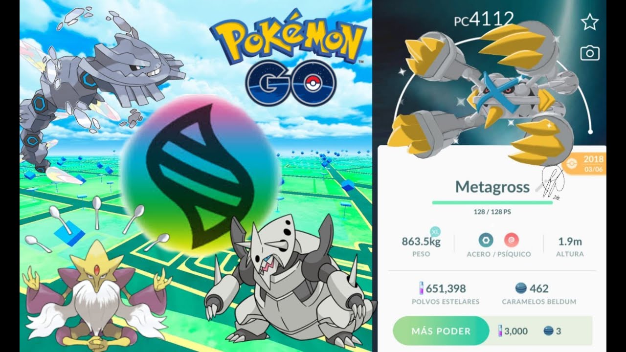 ¡NUEVA MEGA EVOLUCIÓN! ¿SERA MEGA METAGROSS? ¡ADIVINA Y GANA POKEMON GO ...