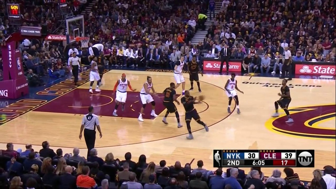 Cleveland Cavs - DHO Iverson Screen Back - YouTube