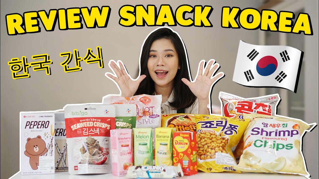 NYOBAIN SNACK-SNACK DARI KOREA! Part. 1 - YouTube