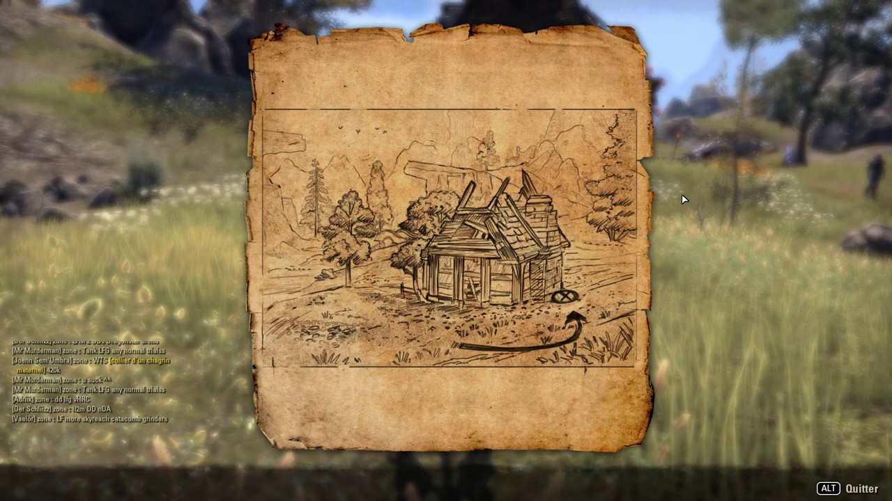 The Elder Scrolls Online - Treasure Map - Craglorn (Raidelorn) VI - YouTube