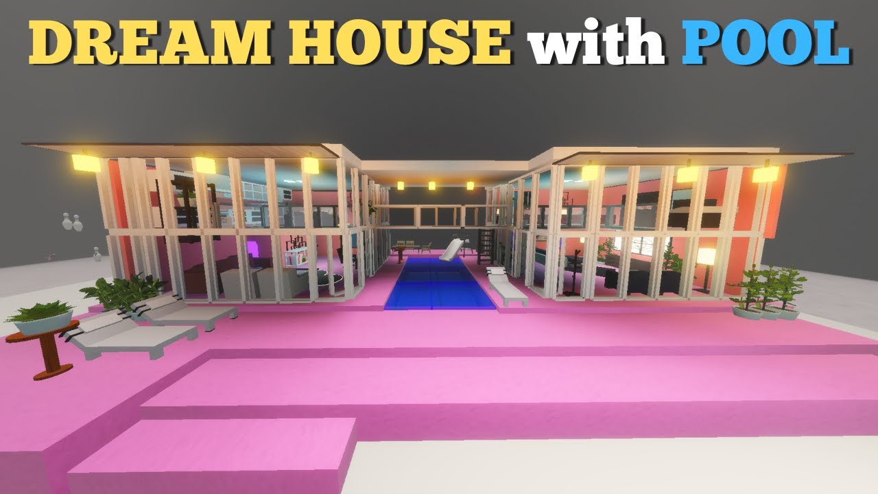 Building a DREAM HOUSE with POOL! | Roblox SCP-3008 - YouTube