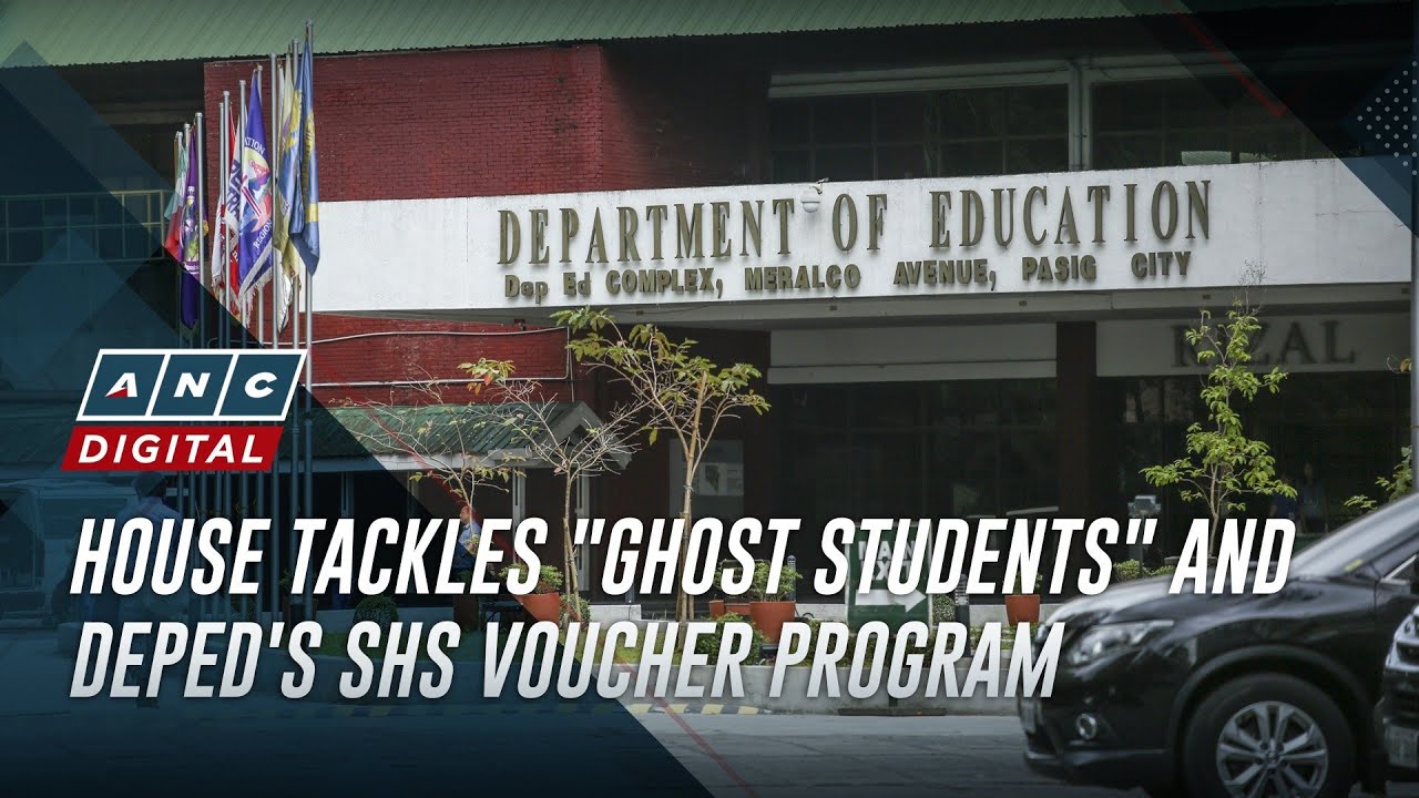 DepEd briefs House on 'ghost students' controversy | ANC - YouTube