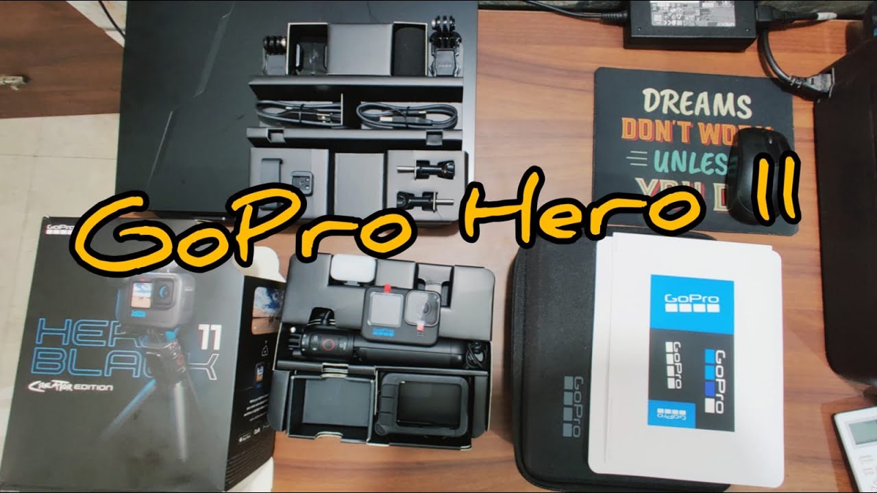 Unboxing GoPro Hero 11 Creator Edition || #gopro - YouTube