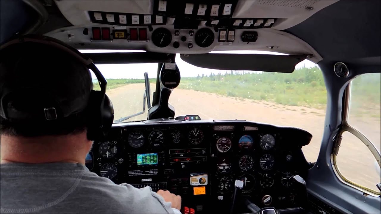 Ride in a mail plane in central Alaska - YouTube