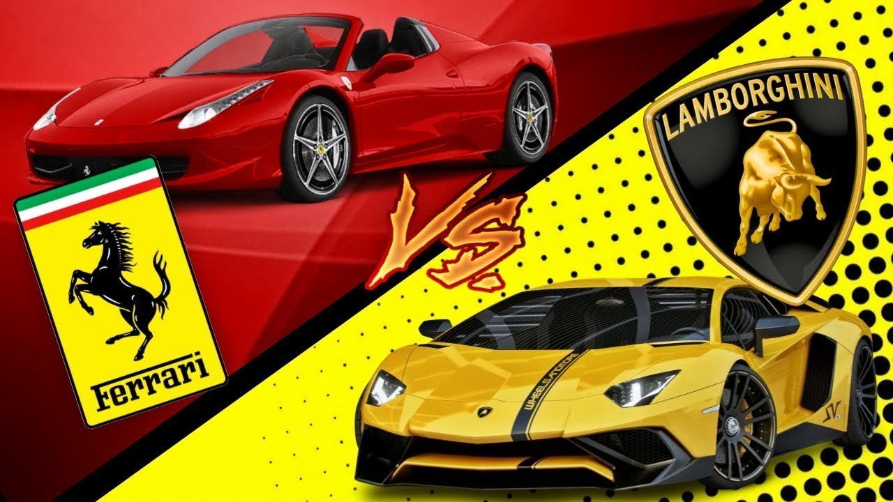 Ferrari Vs Lamborghini El Detonante De Una Gran InspiraciÓn Youtube