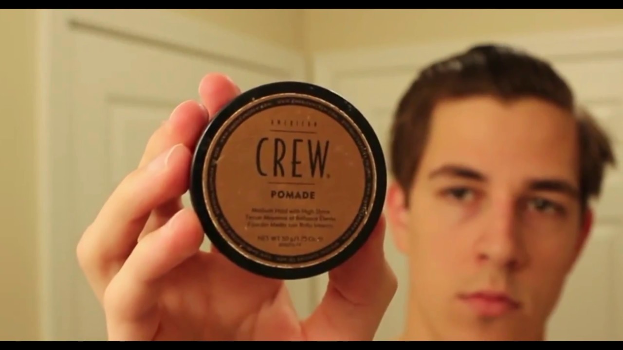 American Crew Pomade Review - For Men - YouTube