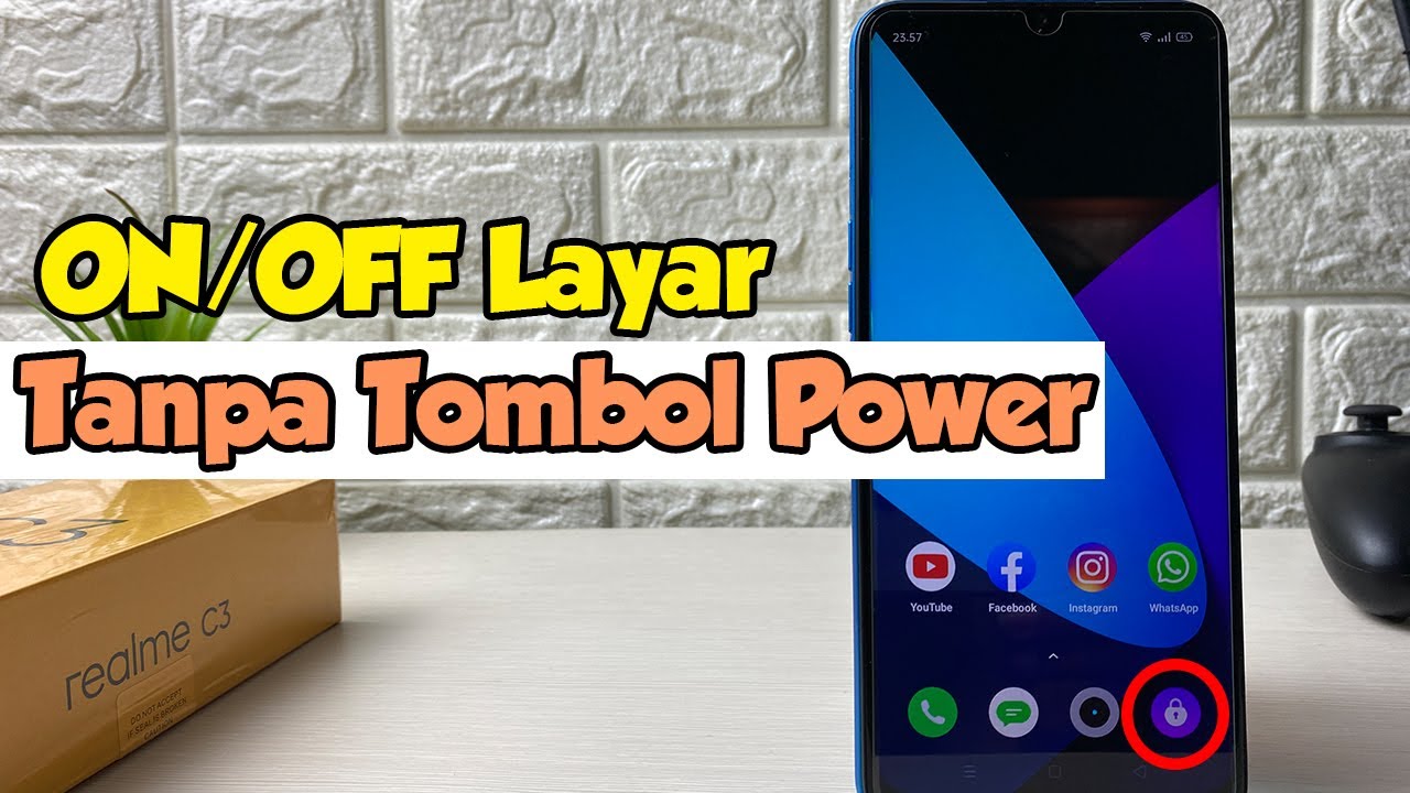 Cara Mengaktifkan Ketuk Layar 2 Kali dan Pasang Tombol Kunci HP Realme | Tutorial Realme UI ...