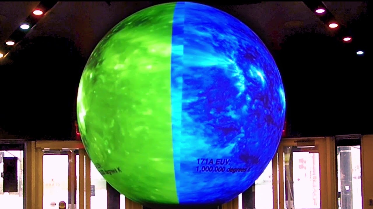 Science on a Sphere : The Sun - YouTube