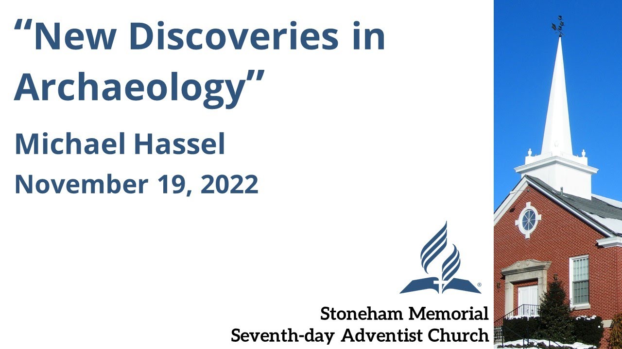 "New Discoveries in Archaeology" – November 19, 2022 – Michael Hasel ...