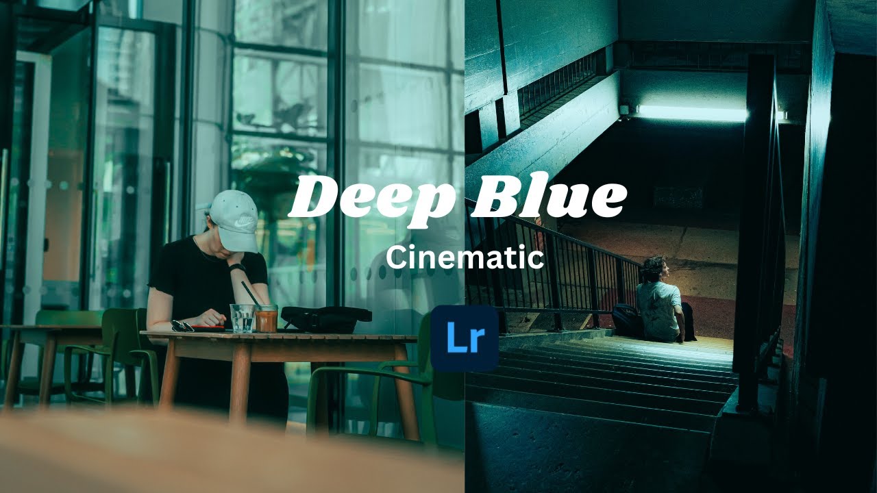Deep Blue Cinematic Tone || Lightroom Editing || Perfect Clicks - YouTube